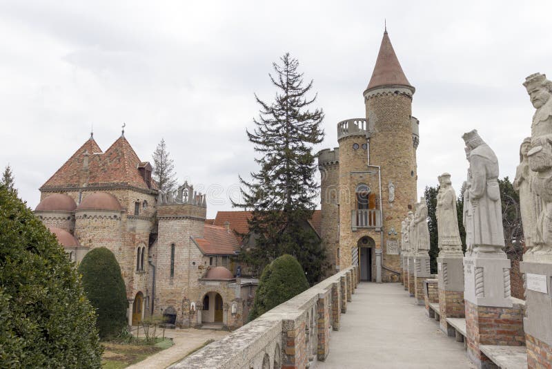 Bory Castle stock image. Image of fairytale, house, building - 113388087