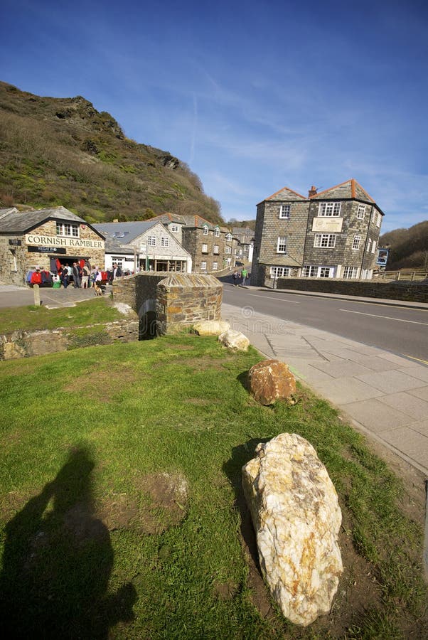 Boscastle, Cornwall, UK editorial image. Image of historic - 51667160