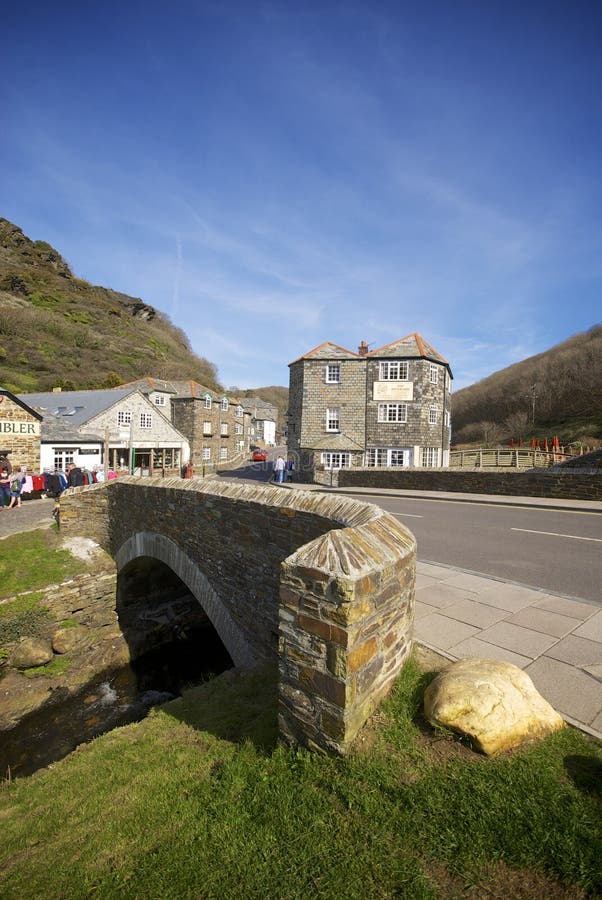 Boscastle, Cornwall, UK editorial image. Image of highland - 51667375