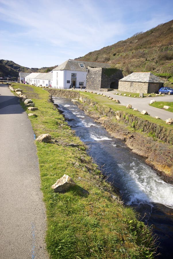 Boscastle, Cornwall, UK editorial image. Image of bridge - 51667575