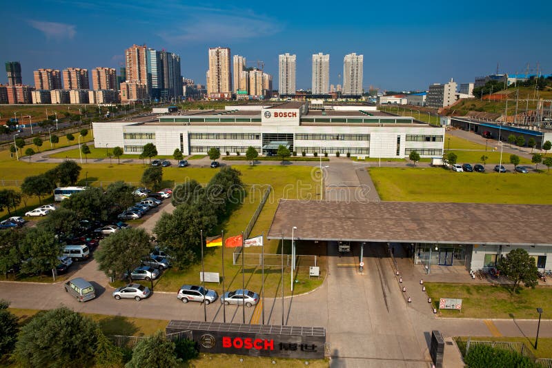 Bosch Factory Sign in Wetzlar Germany Editorial Stock Photo - Image of ...