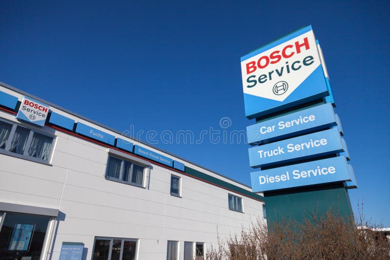 Bosch-Logo redaktionelles bild. Bild von bosch, zeichen - 102866095