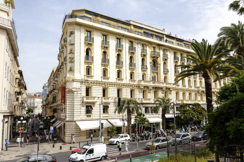 Boscolo Hotel Plaza in Nizza, Francia Fotografia Stock Editoriale ...