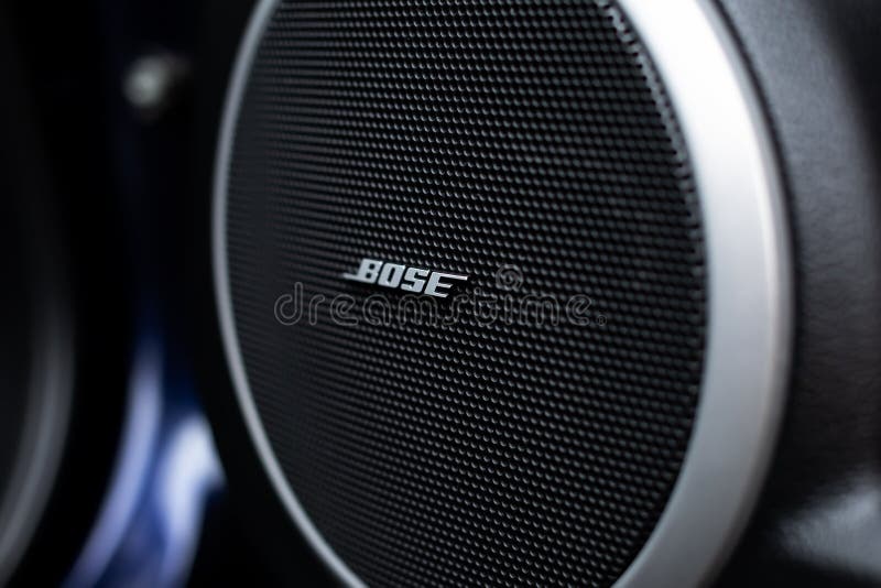 Bose Logo Audio System in a Car Door Editorial Photo - Image of company ...