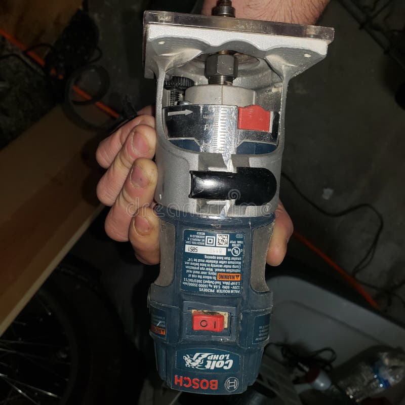 Bosh router tools editorial stock photo. Image of tools - 176415173