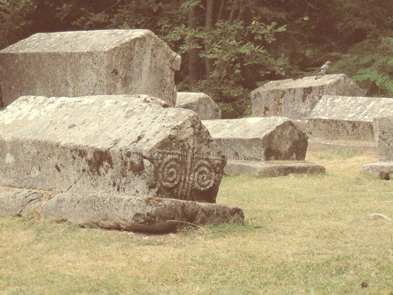 Bosnia Bijambare Ston History Stecak Stock Photo - Image of bosnia ...