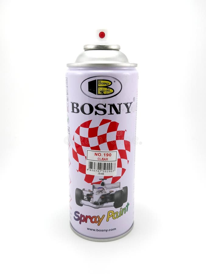 Bosny Spray Paint in Manila, Philippines Editorial Image - Image of ...