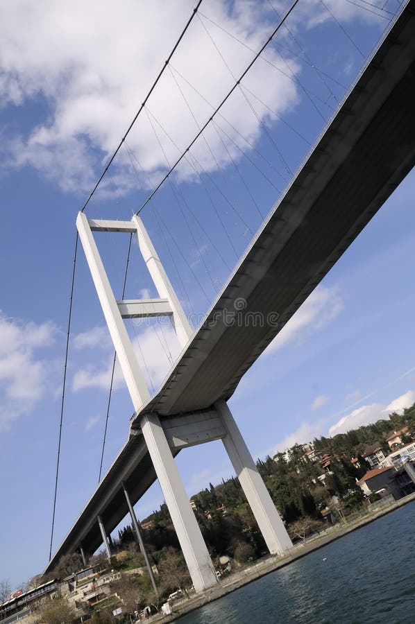 Bosphorus bridge stock photo. Image of overseas, pillar - 13381624