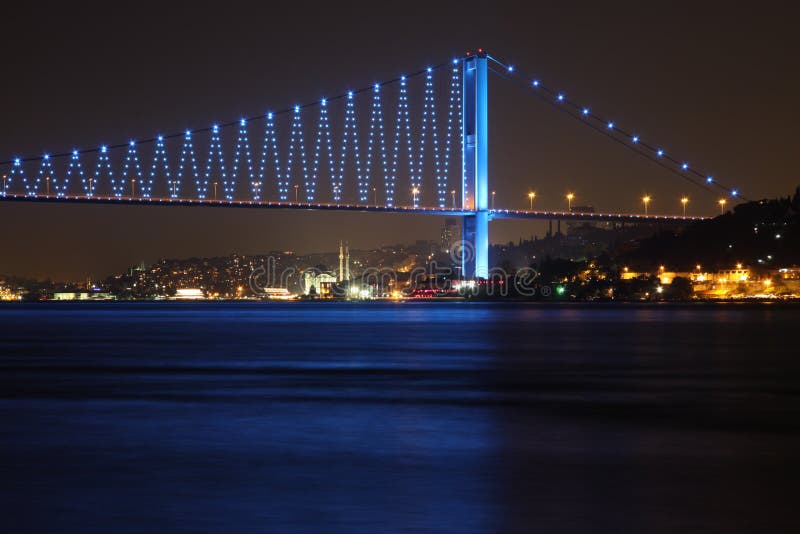 Bosphorus Bridge stock photo. Image of connecting, huge - 16009200