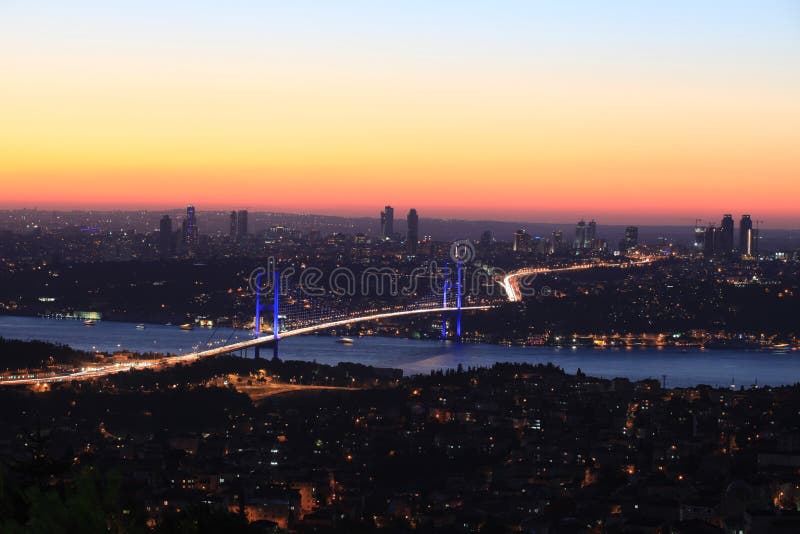 Bosphorus Bridge stock image. Image of travel, human - 20836745