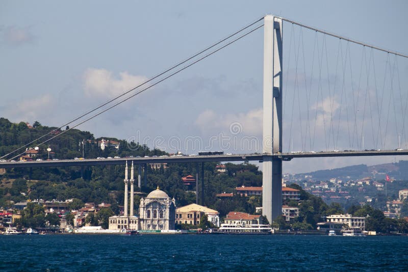 Bosphorus bridge stock photo. Image of city, suspension - 21588082