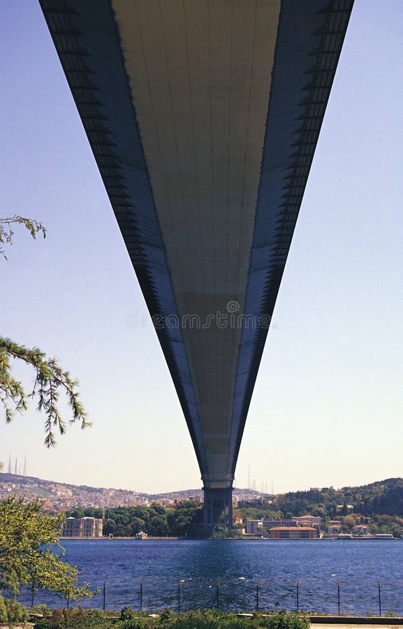 Bosphorus bridge stock image. Image of asia, architecture - 751855