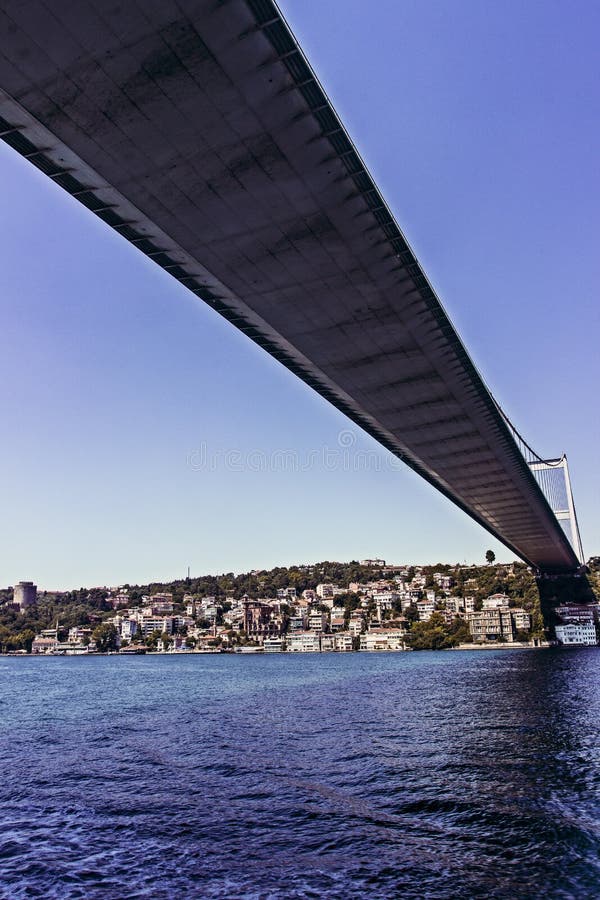 Bosphorus Bridge View stock photo. Image of summer, turkey - 44426168