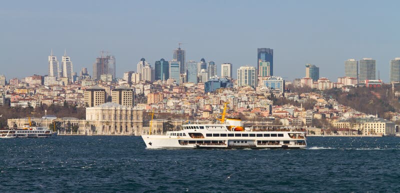 Bosphorus Strait stock image. Image of townscape, bosphorus - 29687501