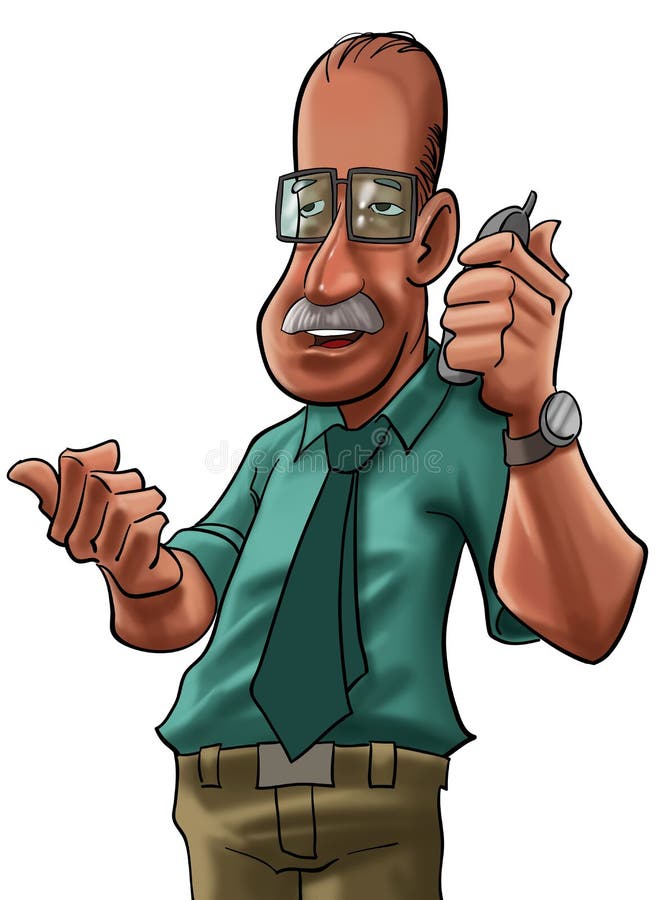 Bullying Boss Shouting and Pointing Stock Vector - Illustration of ...