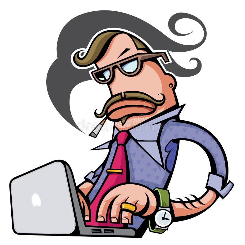 Boss stock illustration. Illustration of responsible - 15992763