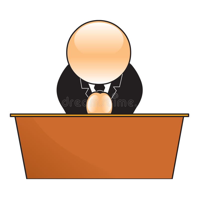 Boss Behind Desk Stock Illustrations – 372 Boss Behind Desk Stock ...