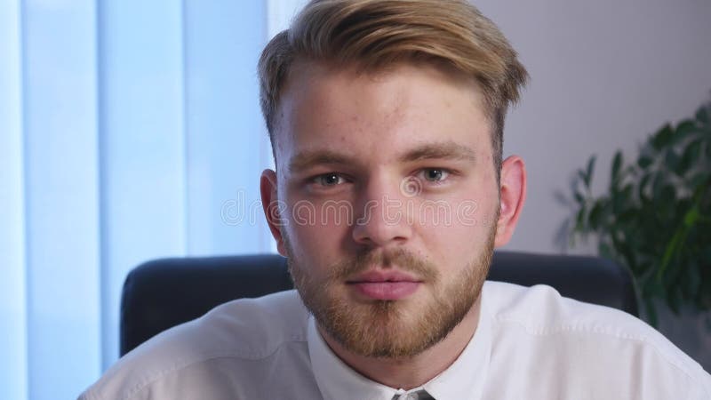 Boss is Angry with His Subordinate Employee in the Office. Close Up ...