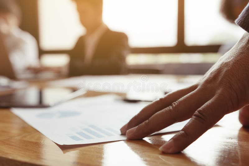 Boss Being Stressed about the Work of the Staff. Stock Image - Image of ...