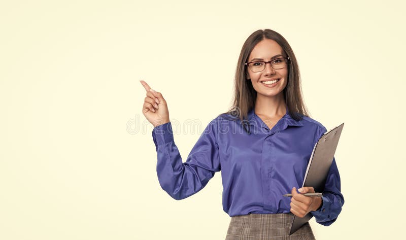 Boss with Contract Point Finger. Business Contract in Hands of Boss in ...