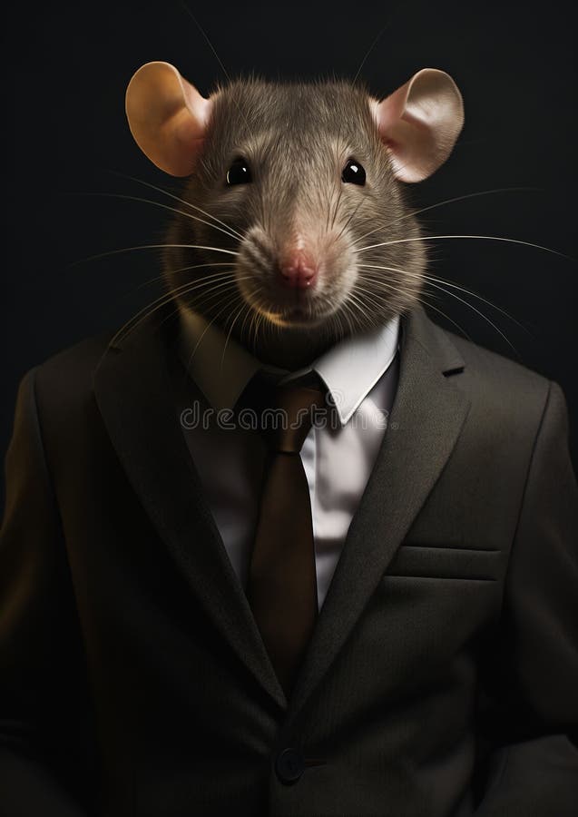 Boss Day Essential: the Ultimate Rat Suit Tie for a Lifelike and Stock ...