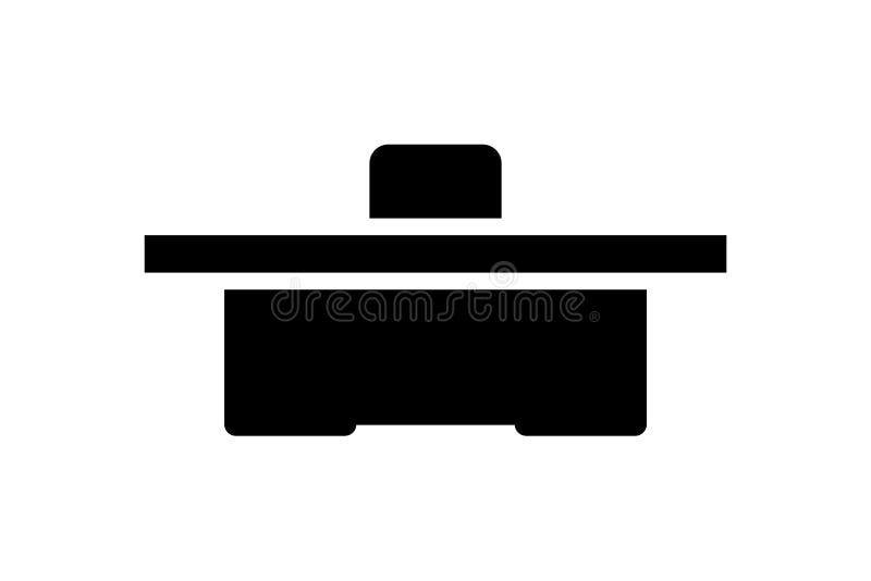 The Boss desk stock illustration. Illustration of chief - 47255613