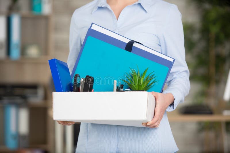 Boss Dismissing Female Employee Stock Image - Image of executive ...