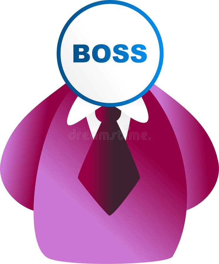 Hello I am Boss Nametag Sticker Supervisor Authority Stock Illustration ...