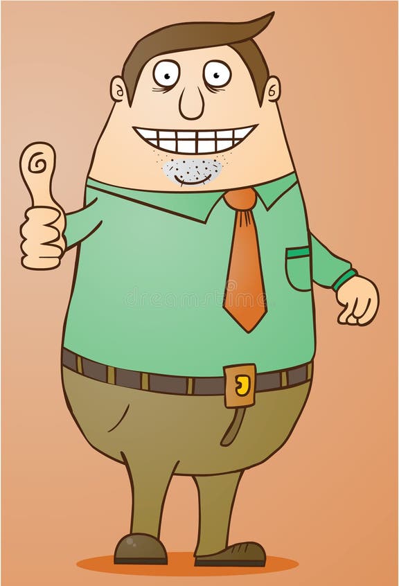 Boss-Good Job stock vector. Illustration of office, cartoon - 26786304