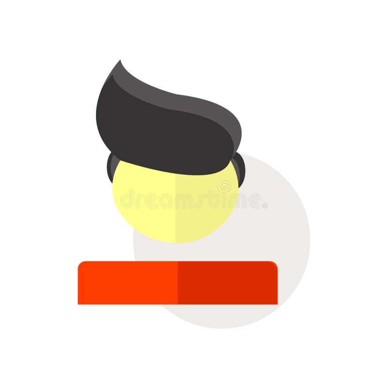 Boss Icon Vector Sign and Symbol Isolated on White Background, B Stock ...