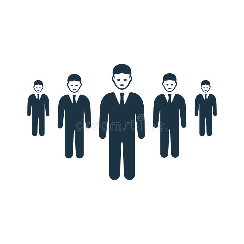 Boss, Leader Icon. Editable Vector Icon Design is Isolated on a White ...