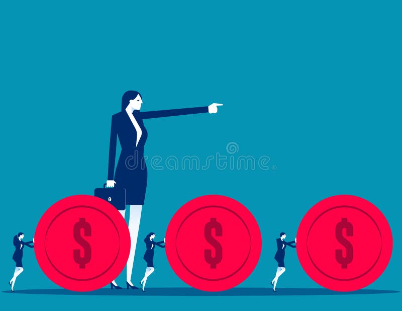 The Boss Orders the Tired and Overworked Employee To Keep Pushing the ...