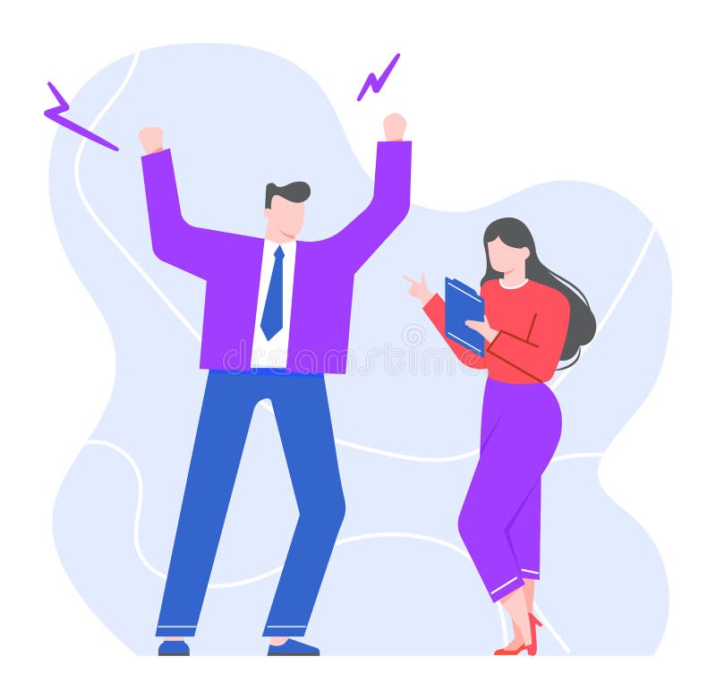 Boss Man Shouting stock vector. Illustration of angry - 32225266 Boss Man Shouting stock vector. Illustration of angry - 32225266