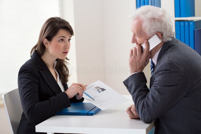 Boss talking on the phone stock image. Image of discuss - 52236961