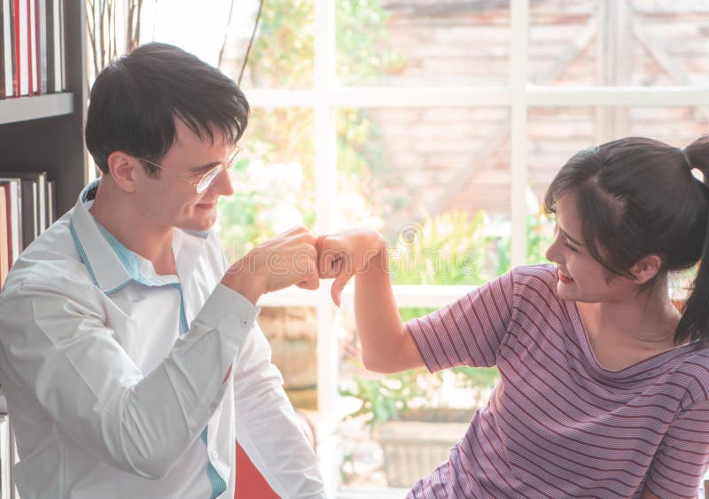 Boss Thumb Up for Worker Compliment Stock Photo - Image of professional ...