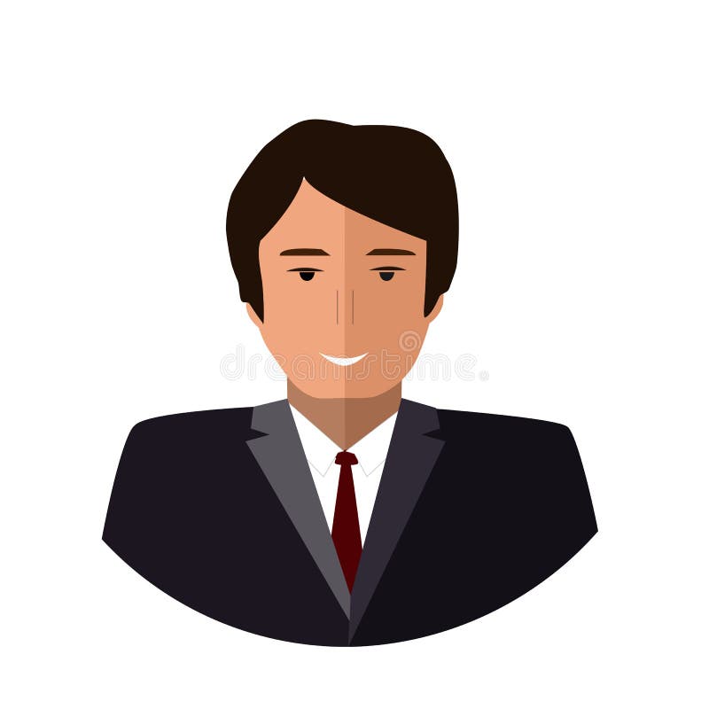 Boss Vector Icon. Flat Colorful Illustration. Office Worker Icon Stock ...