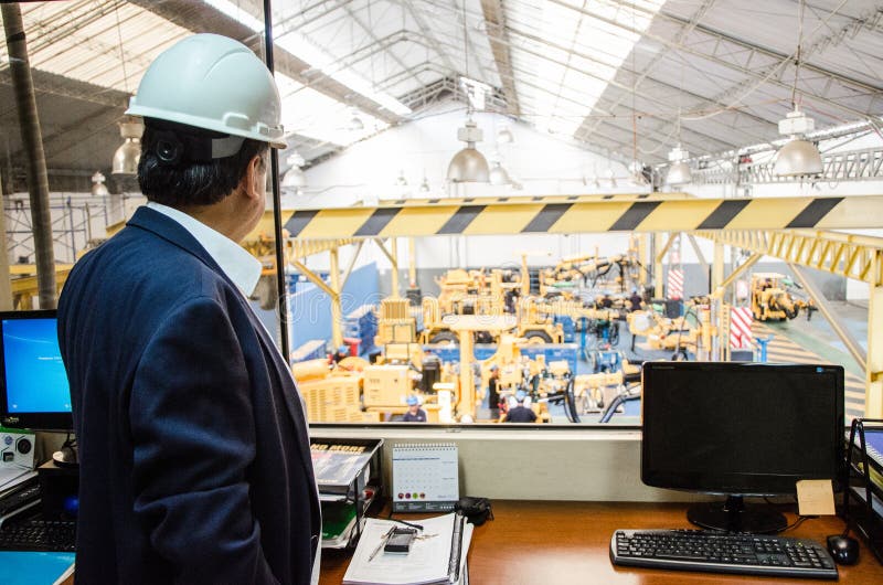 Boss observing laptop stock image. Image of leadership - 37762159