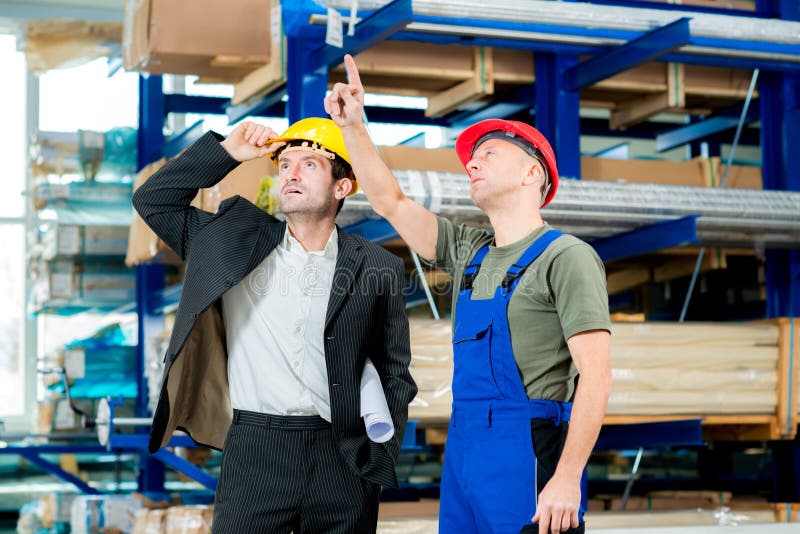 Boss and Worker in Conversation Stock Image - Image of conversation ...