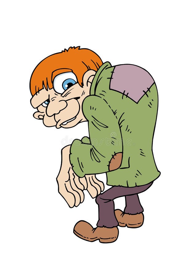 Le bossu de Notre Dame illustration stock. Illustration du déformé ...