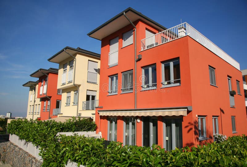 Bostads- Radhus I USA-huvudstad Arkivfoto - Bild av arkitektur, tegel ...