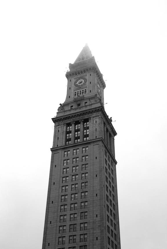 Boston stock photo. Image of solo, clock, house, black - 10408124