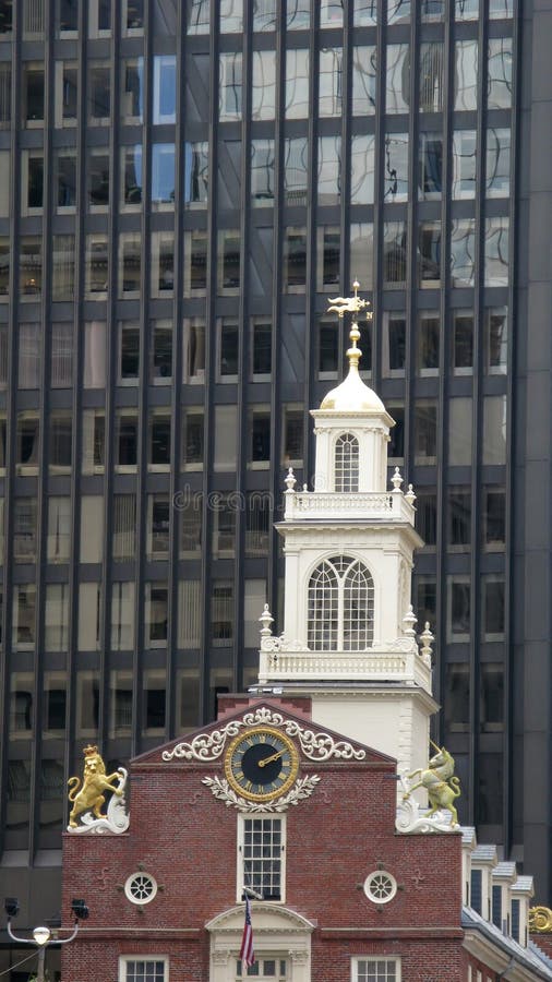 Boston Buildings and Landmark Stock Image - Image of outside, city ...