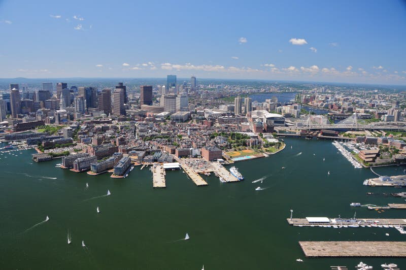 Boston stock image. Image of financial, downtown, water - 23885857
