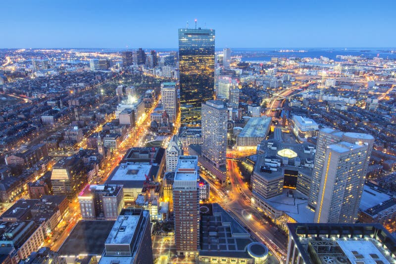 Boston stock photo. Image of panorama, united, massachusetts - 30355942