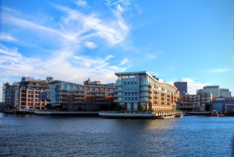Boston stock photo. Image of boston, side, water, amazing - 105268338