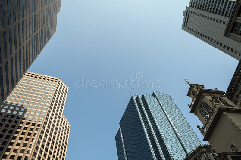 Boston buildings. stock image. Image of building, architecture - 51899329