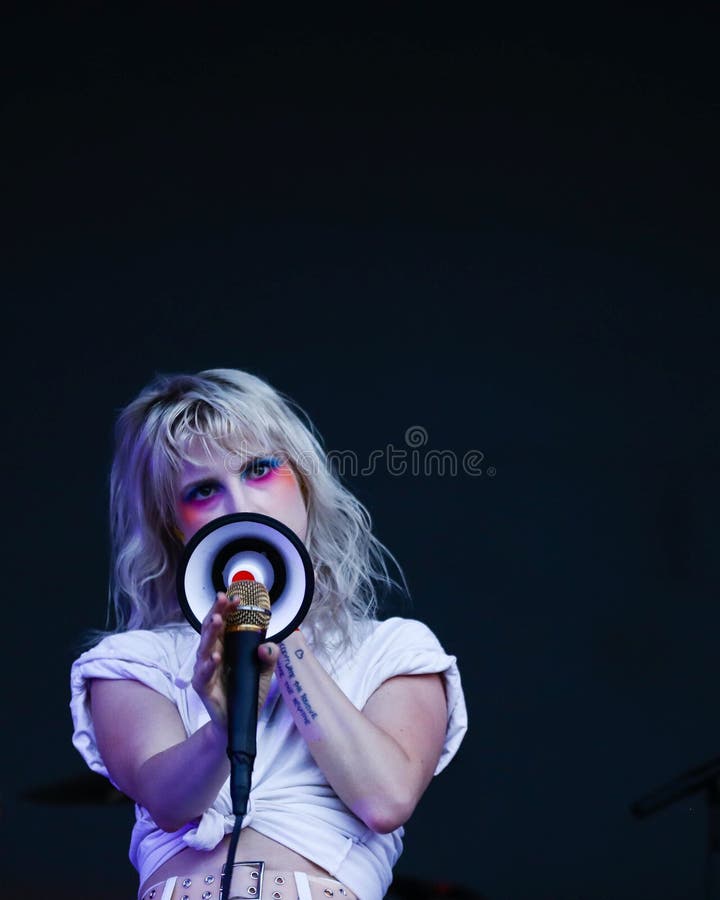 Paramore - Haley Williams in Concert at Boston Calling Editorial Image ...