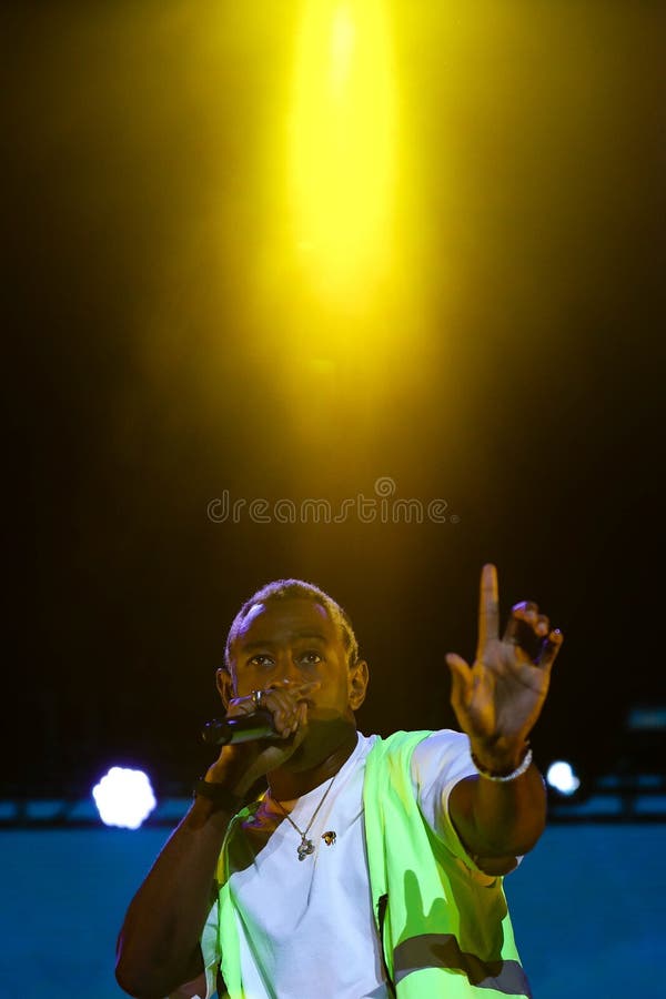 Tyler the Creator in Concert at Boston Calling Editorial Photo - Image ...