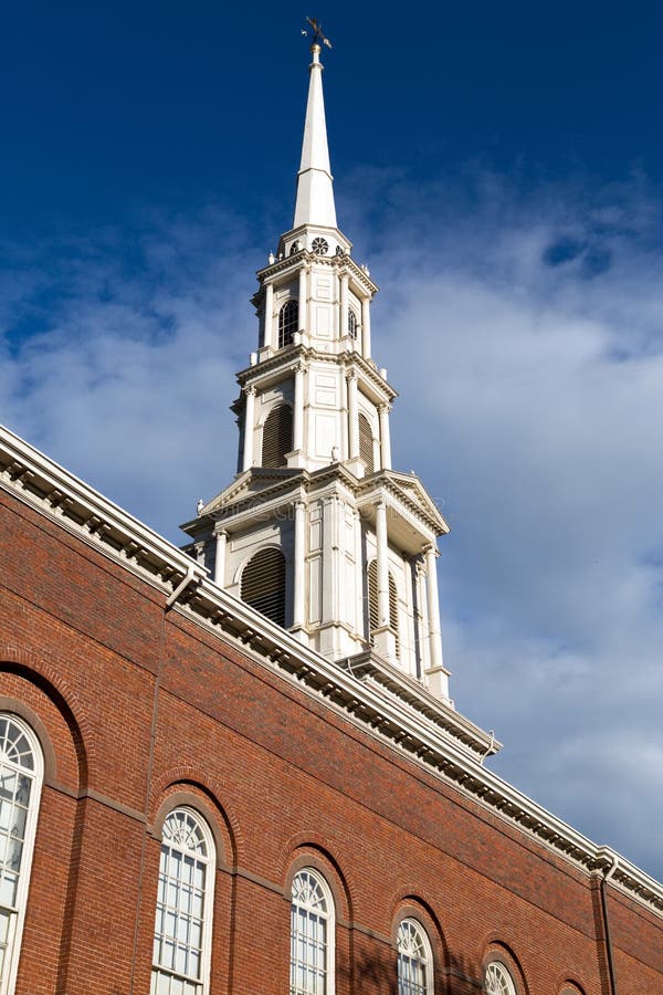Boston church stock photo. Image of boston, modern, reflection - 42422798