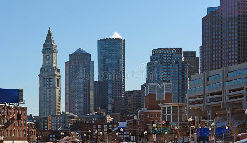 Boston city scenery stock image. Image of cityscape, skyline - 34733429